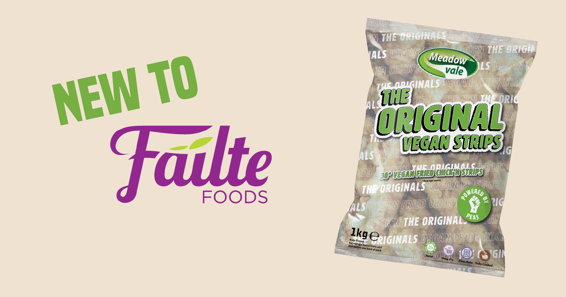 Failte Original Vegan Chick'n Strips Samples